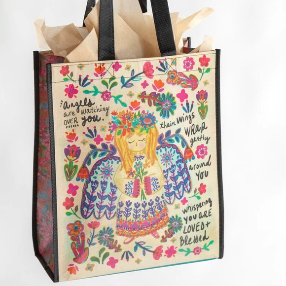 NATURAL LIFE | Bags | 35 Natural Life Angels Are Watching Over You Boho ...